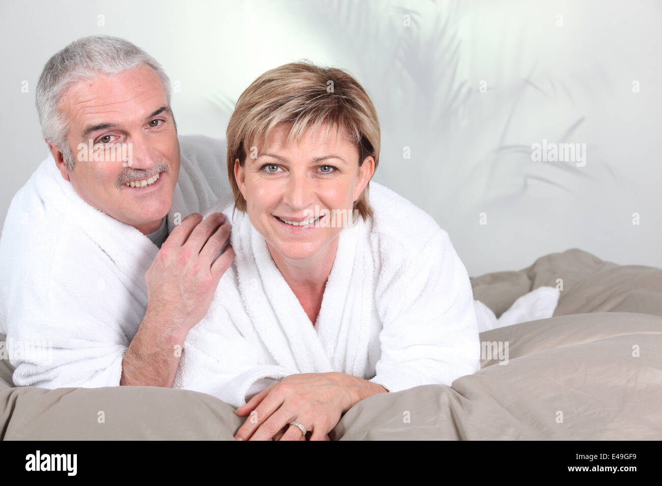 Man in shower woman bed hi-res stock photography and images - Alamy