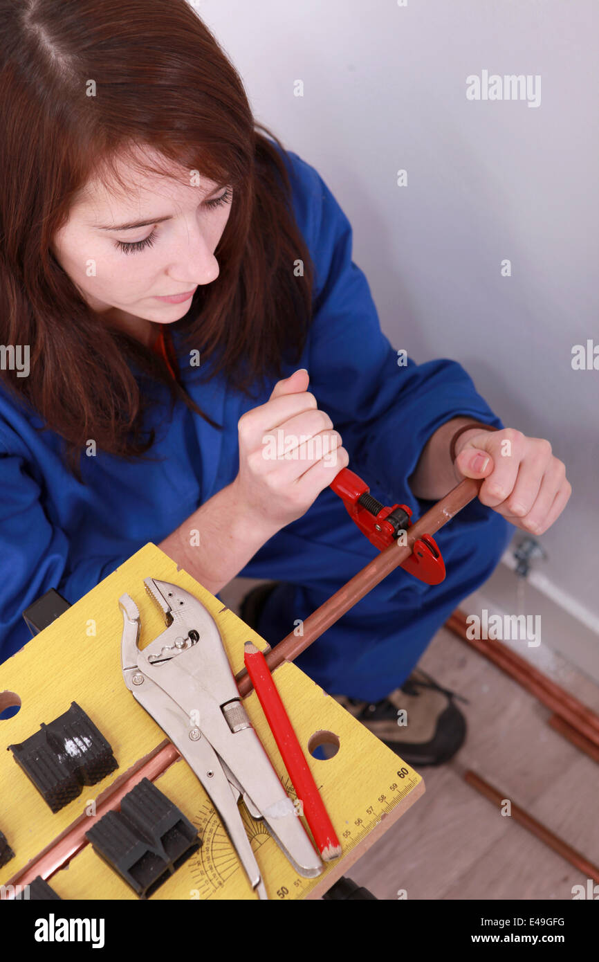 Plumber school hi-res stock photography and images - Alamy