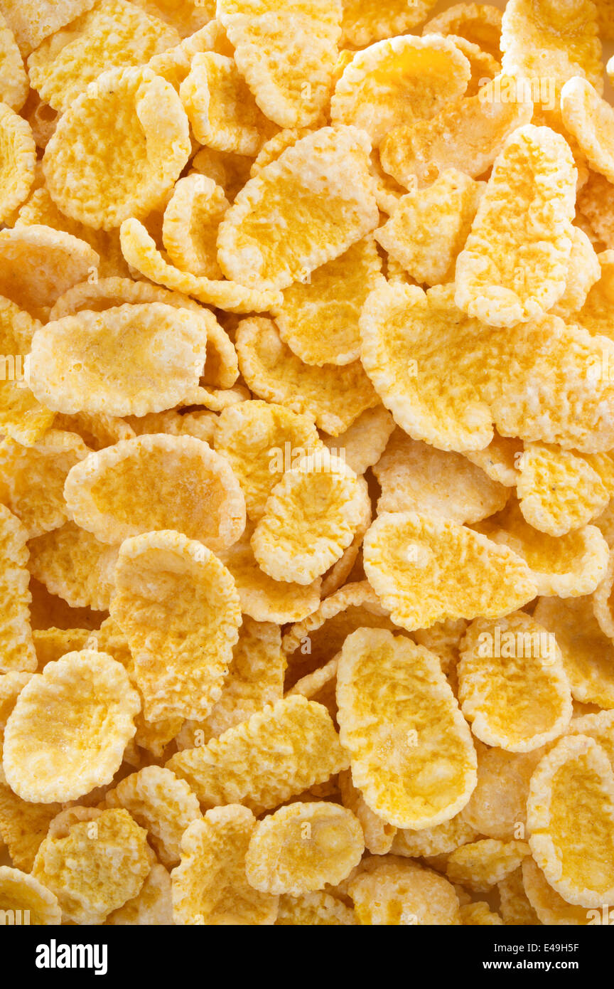 corn flakes as background texture Stock Photo - Alamy