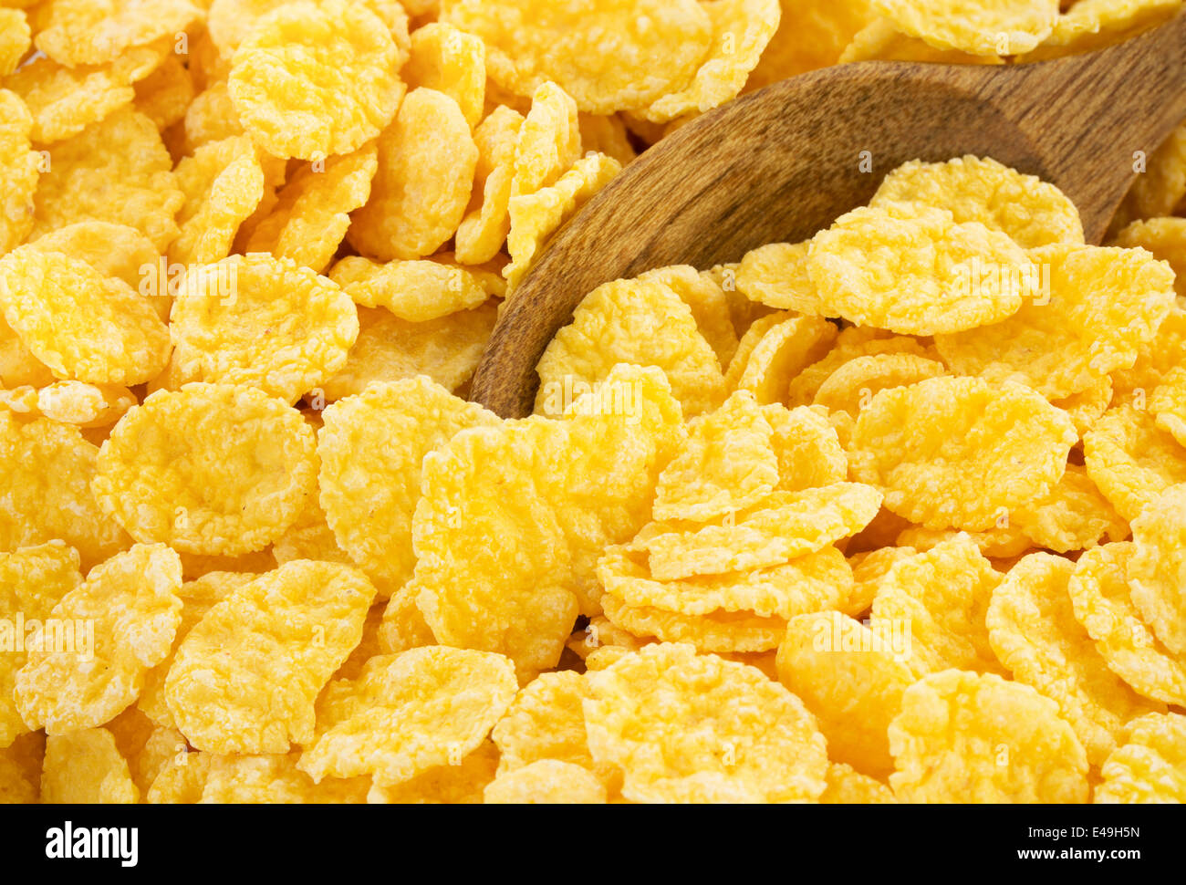 corn flakes as background texture Stock Photo - Alamy