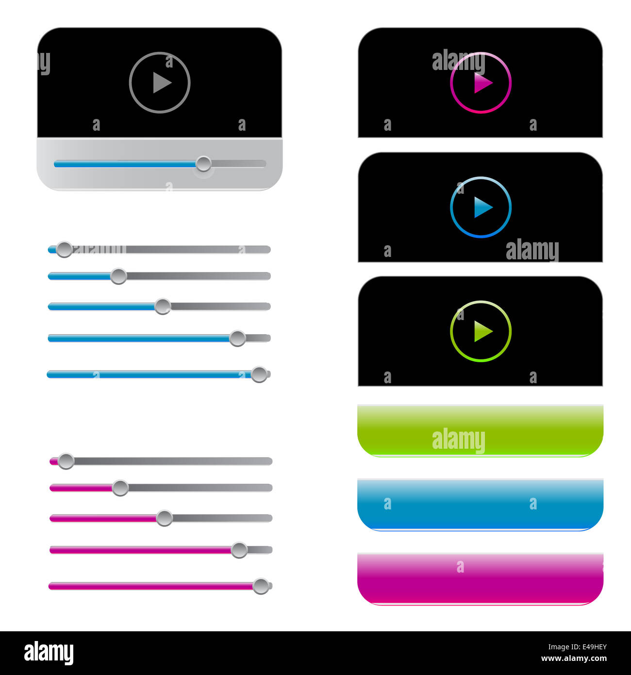 Media player Cut Out Stock Images & Pictures - Alamy
