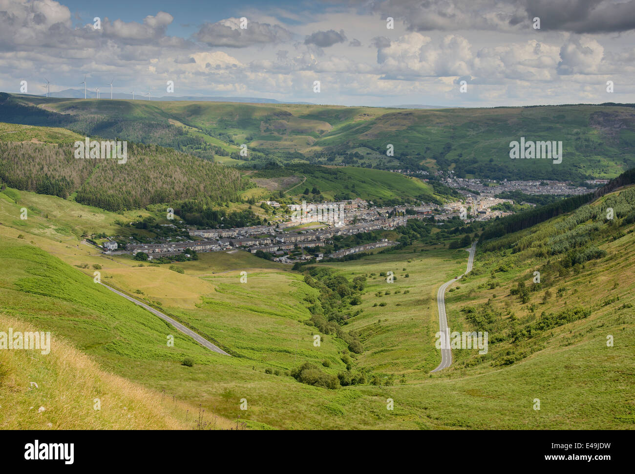 Rhondda valley hi-res stock photography and images - Alamy
