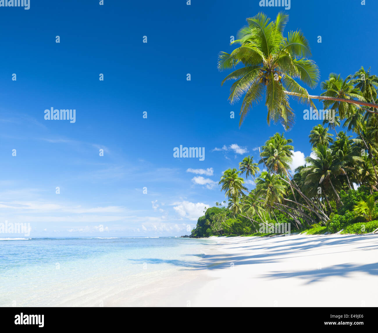Beautiful scenic beach Stock Photo - Alamy