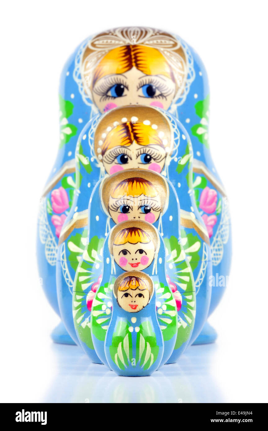 Matrioska Russian Doll Stock Photo - Alamy