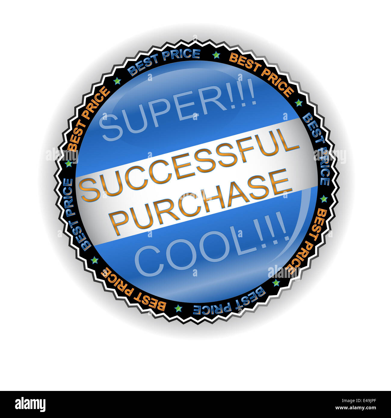 New successful purchase icon Stock Photo - Alamy