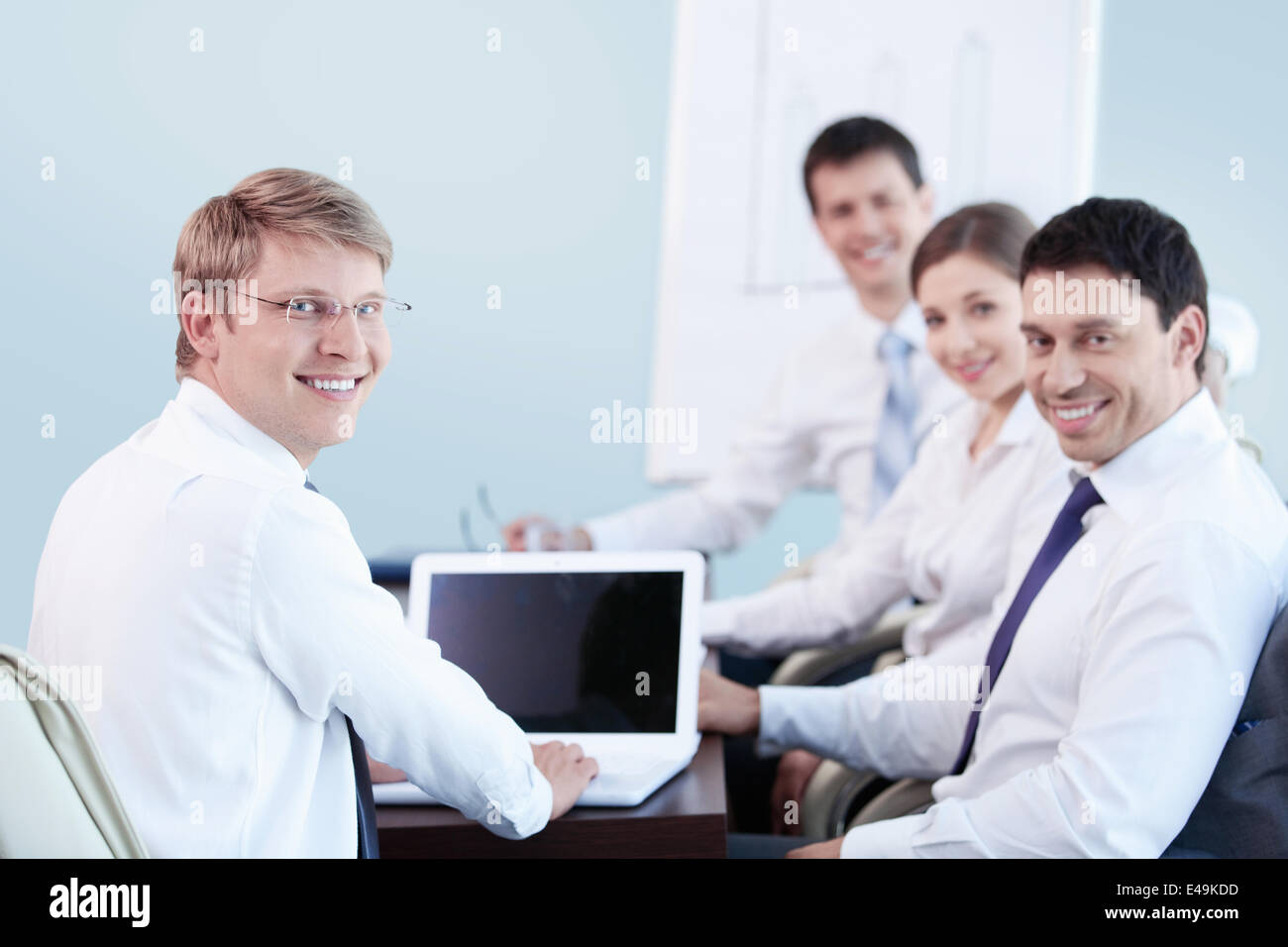 In the office Stock Photo - Alamy