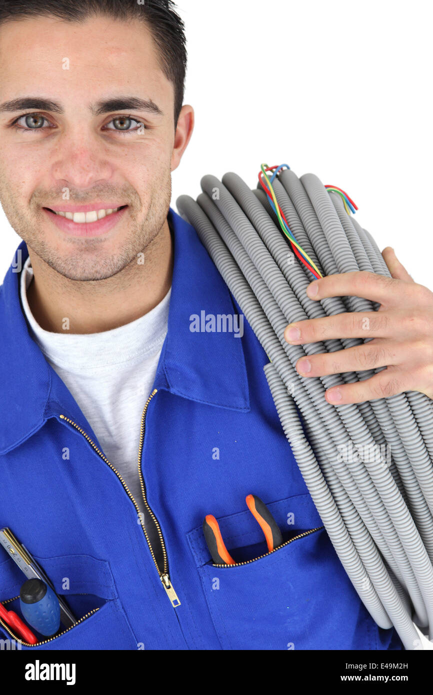 Flexible power cable hi-res stock photography and images - Alamy