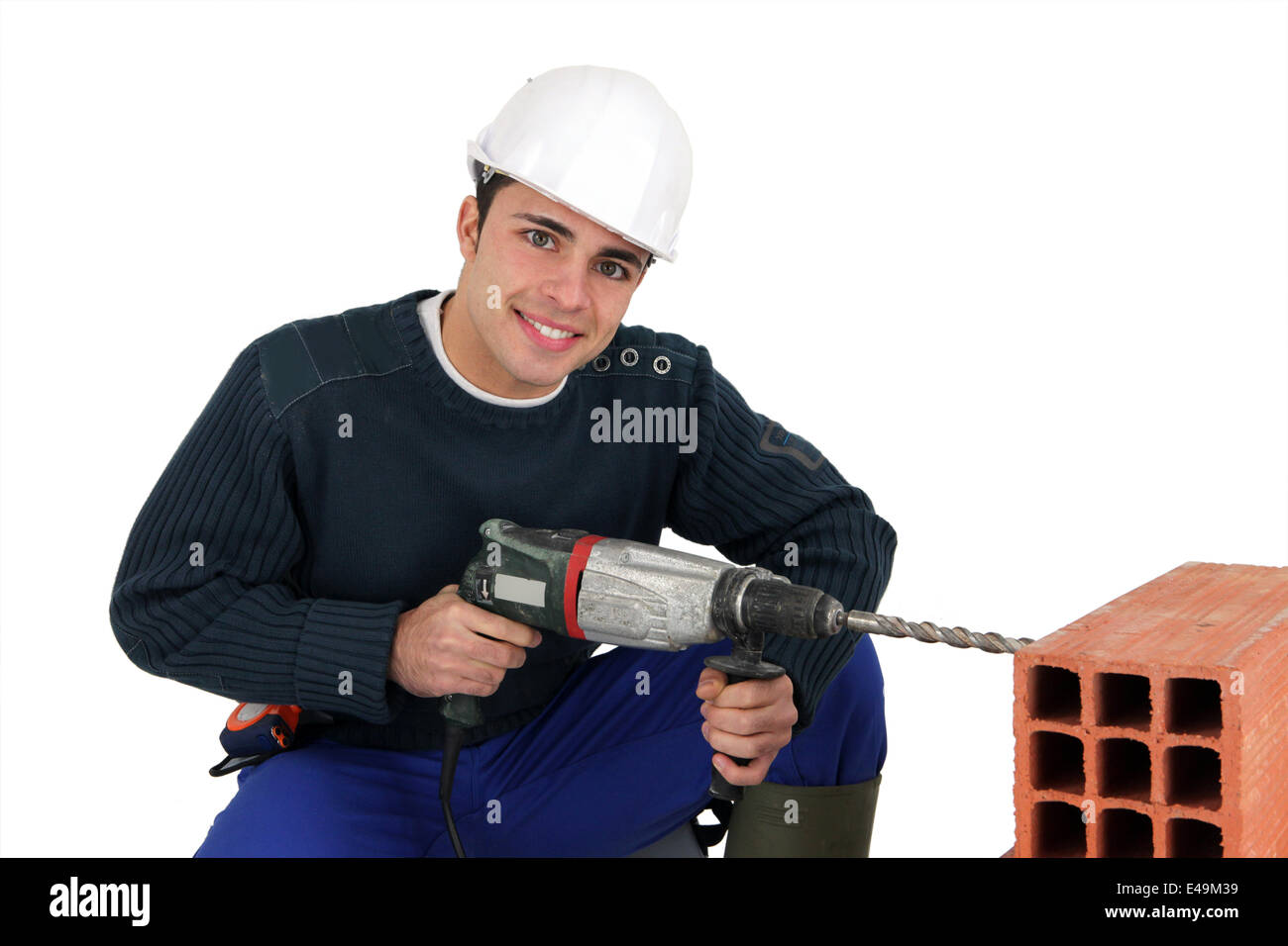 Brick man experience hi-res stock photography and images - Alamy