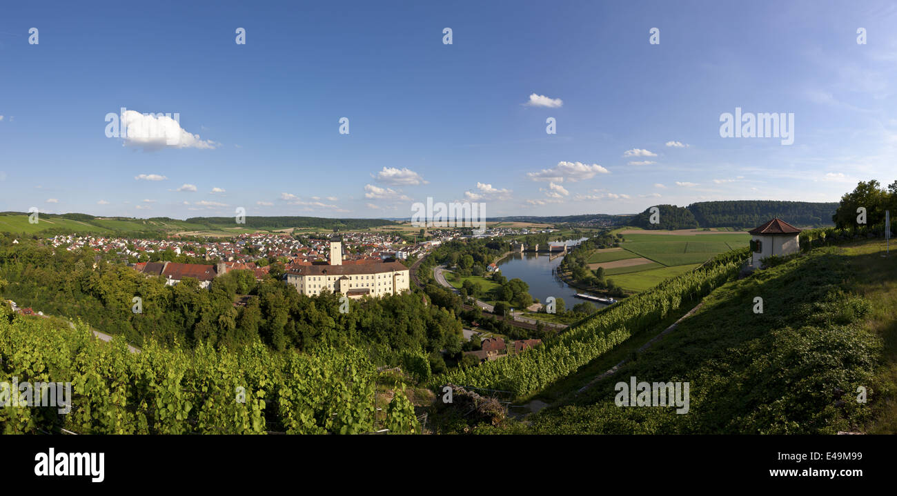 Germany, Baden-Wuerttemberg, Gundelsheim, Horneck Castle Stock Photo ...