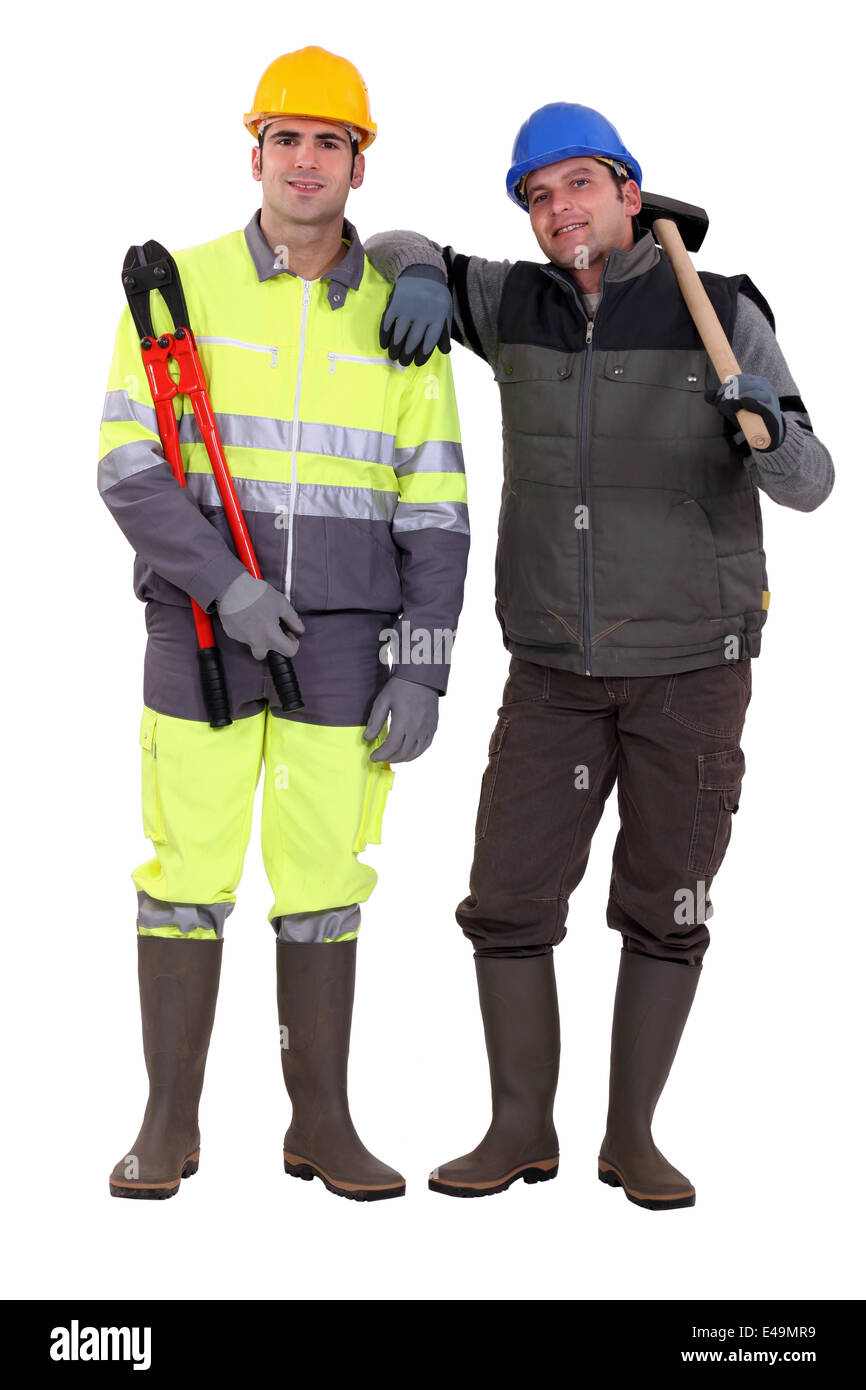 Formwork builder Cut Out Stock Images & Pictures - Alamy