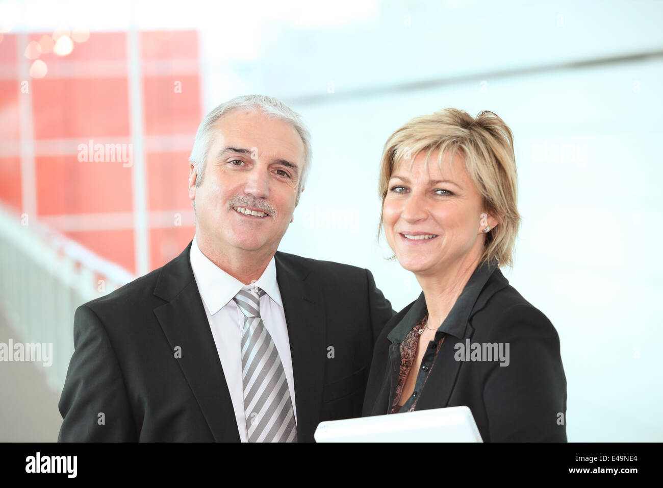 Portrait of two teachers Stock Photo - Alamy