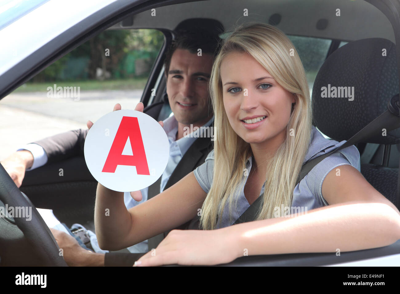 Learner car france hi-res stock photography and images - Alamy