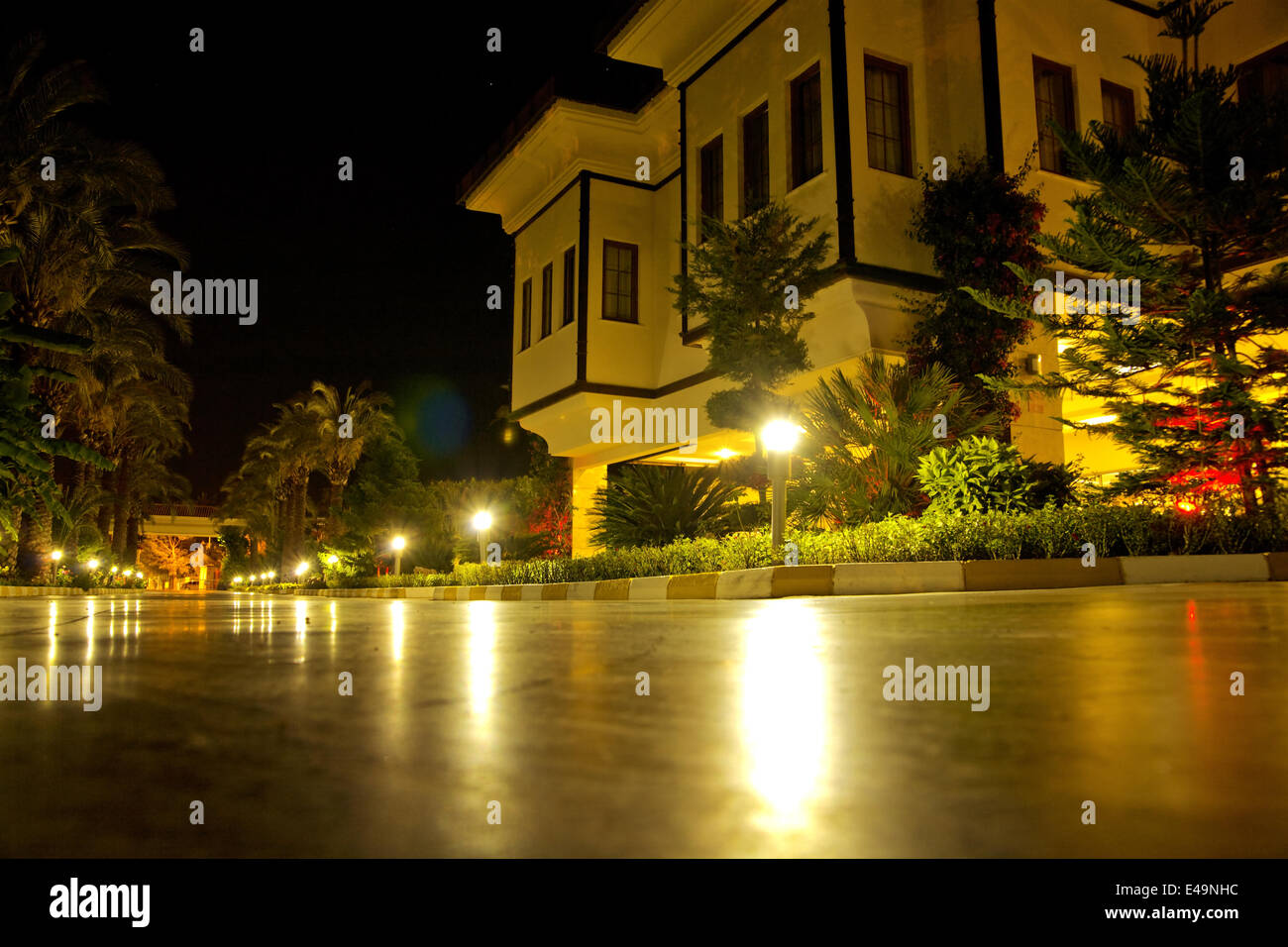 Corner of the house Stock Photo - Alamy