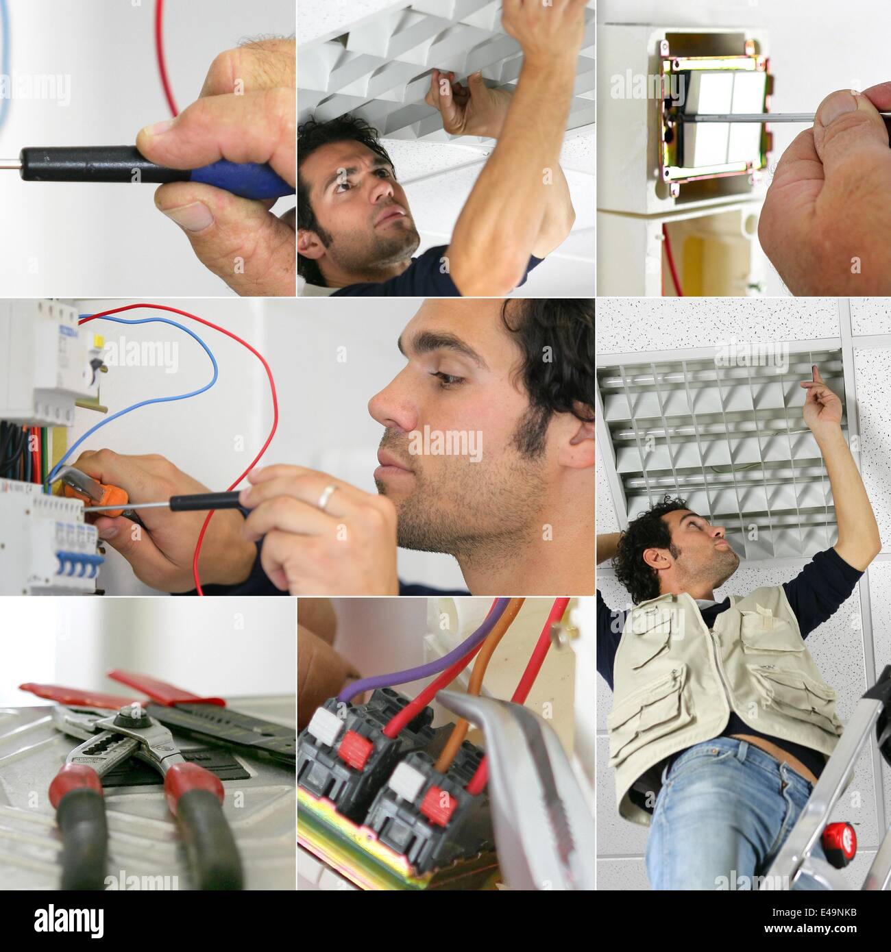 Technology montage hi-res stock photography and images - Alamy