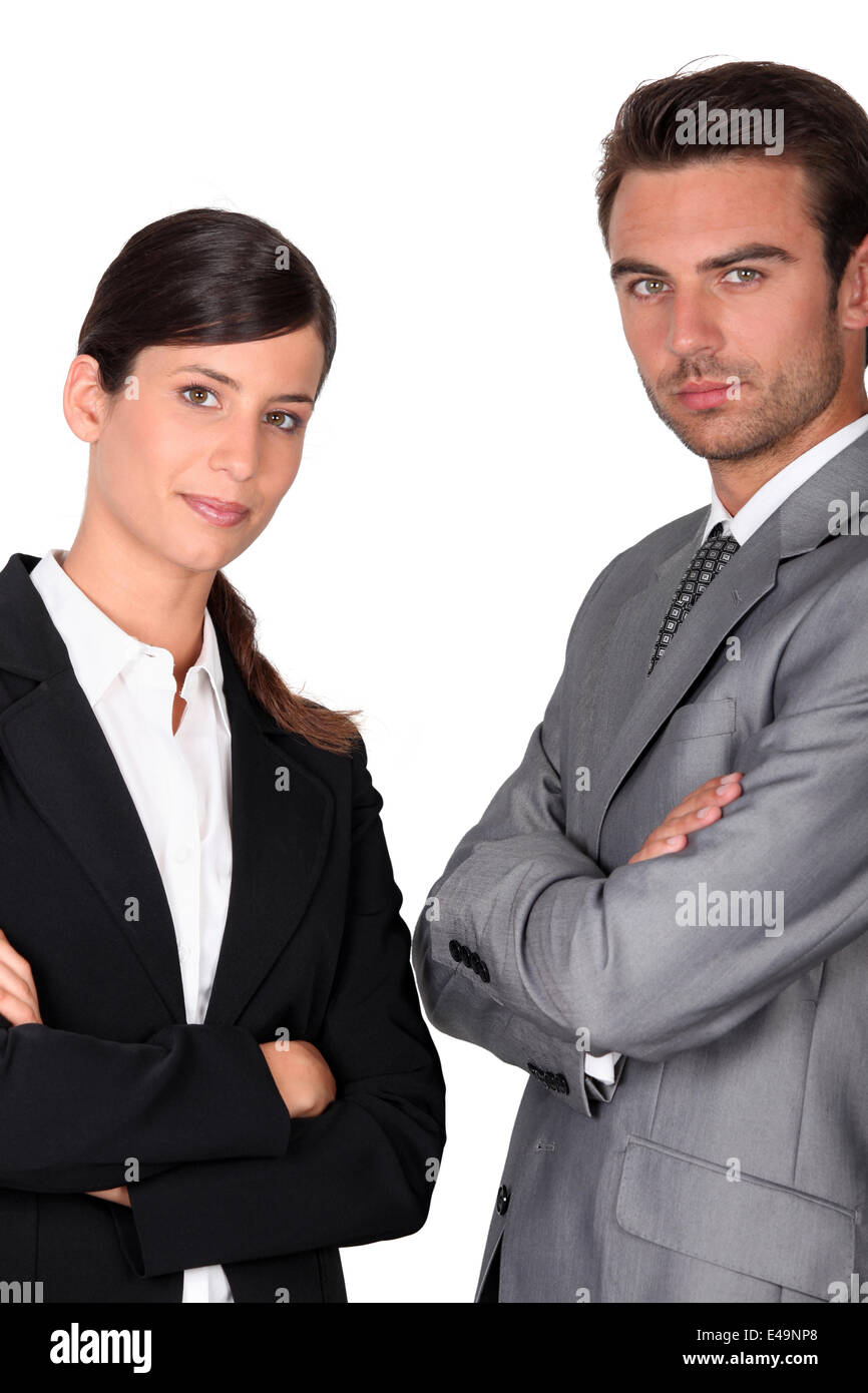 Portrait of executives Stock Photo - Alamy