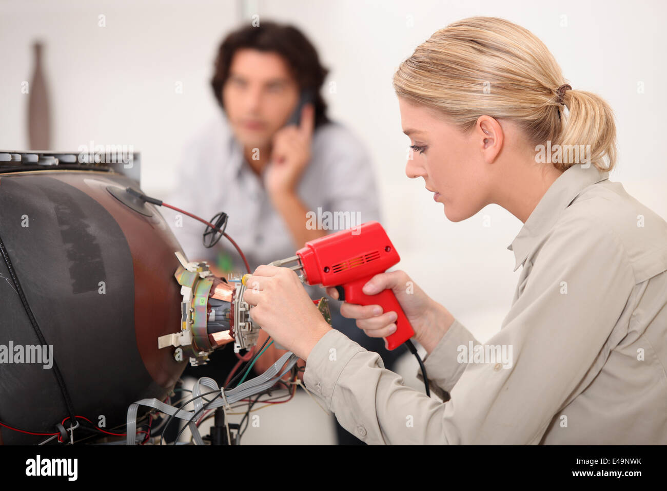 Back soldering hi-res stock photography and images - Alamy