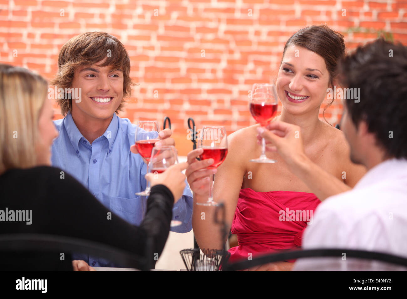 Smart dinner party hi-res stock photography and images - Alamy