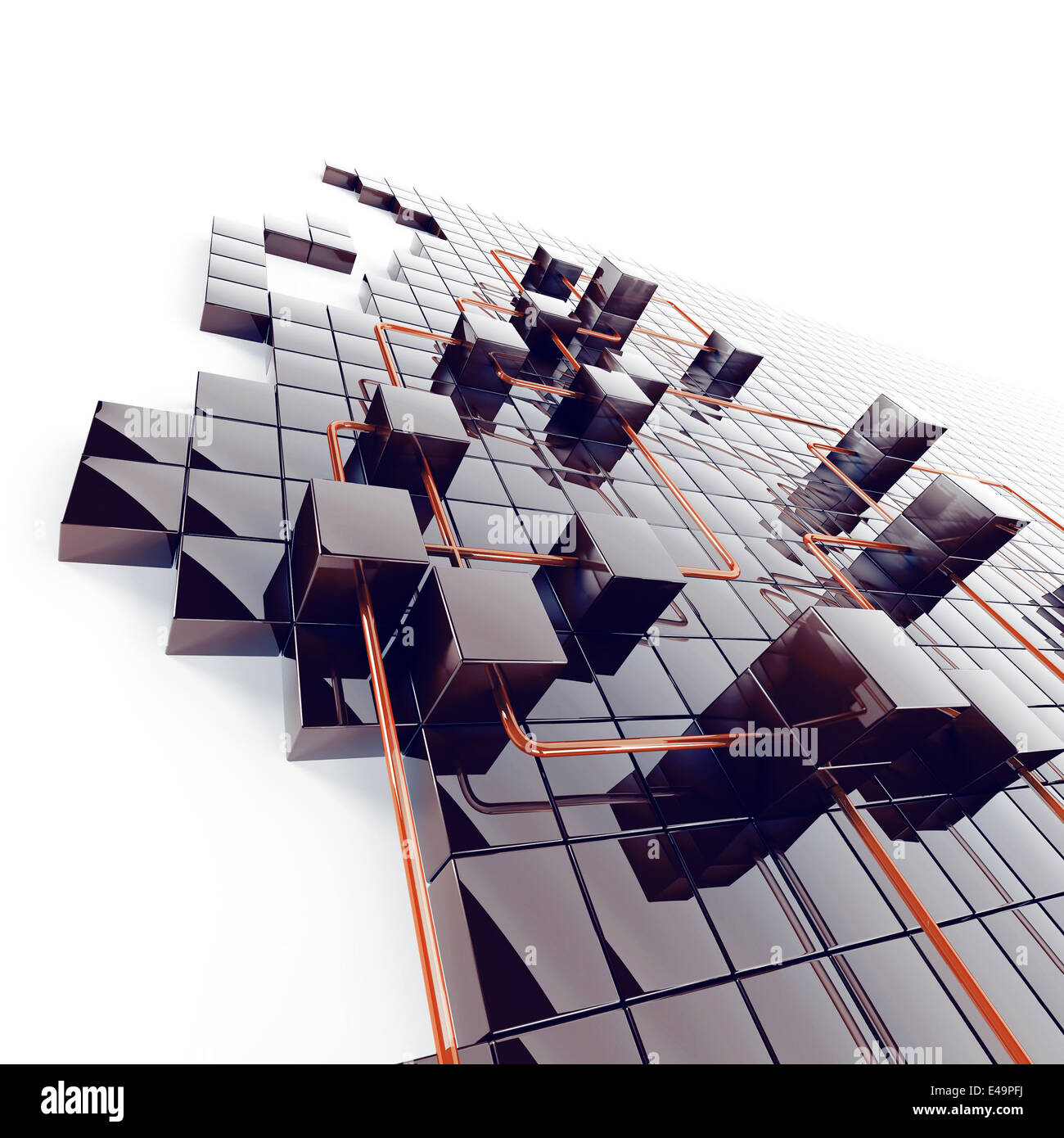 Abstract metal objects black white hi-res stock photography and images ...