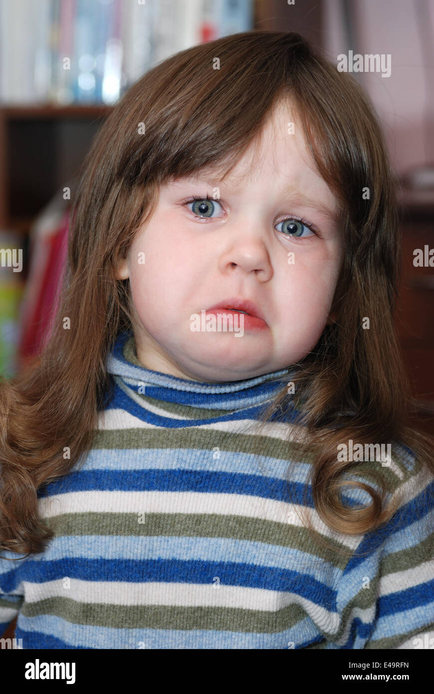 The crying child Stock Photo - Alamy