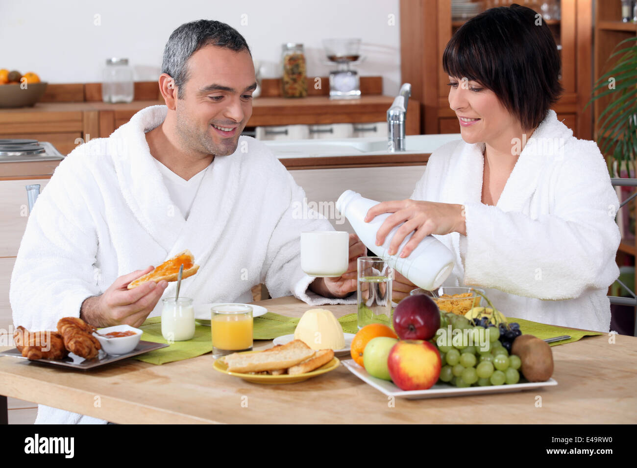 My daily routine breakfast hi-res stock photography and images - Alamy