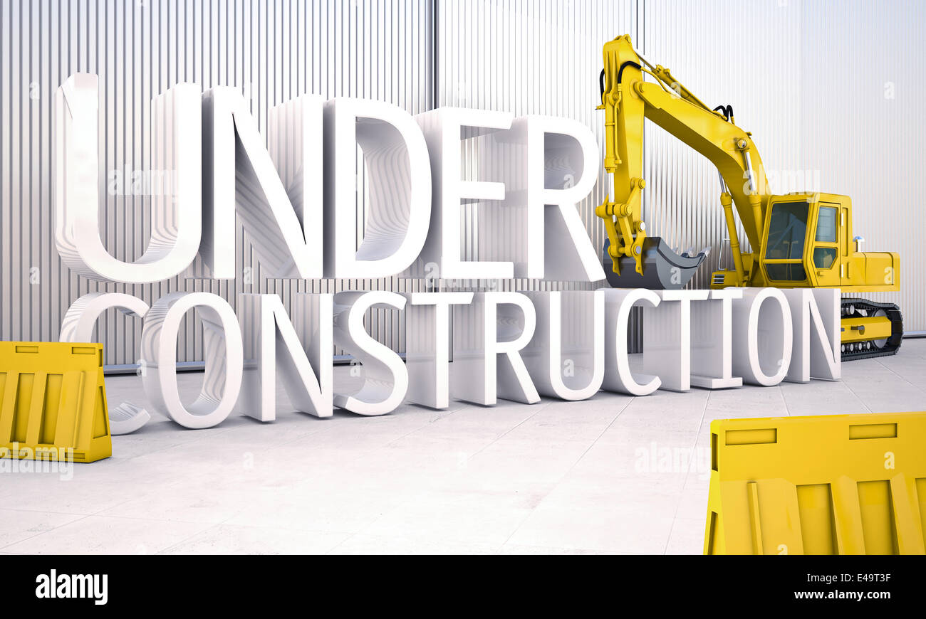 Under construction barrier hi-res stock photography and images - Alamy