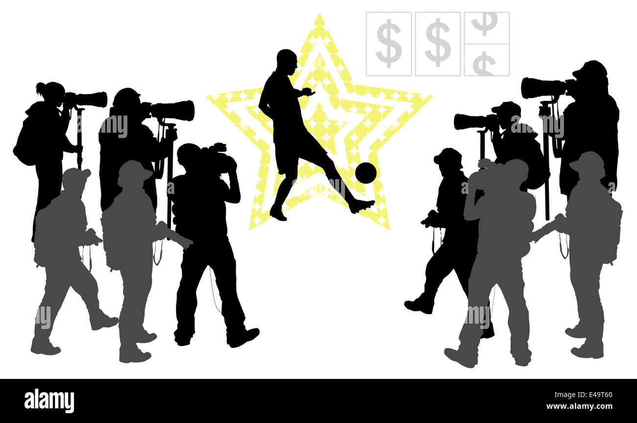 Football star group of people hi-res stock photography and images - Alamy