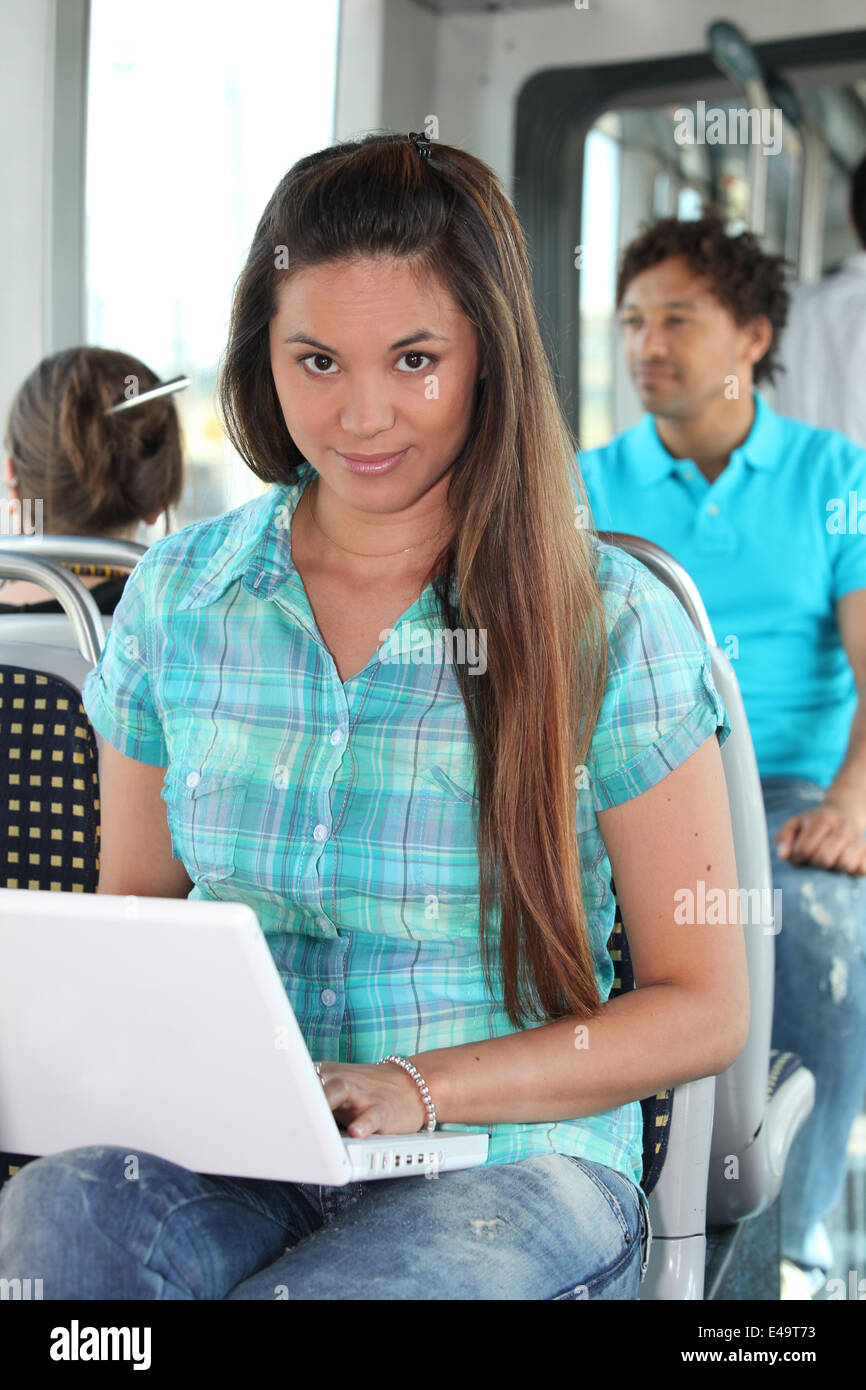 Public transportation background hi-res stock photography and images ...