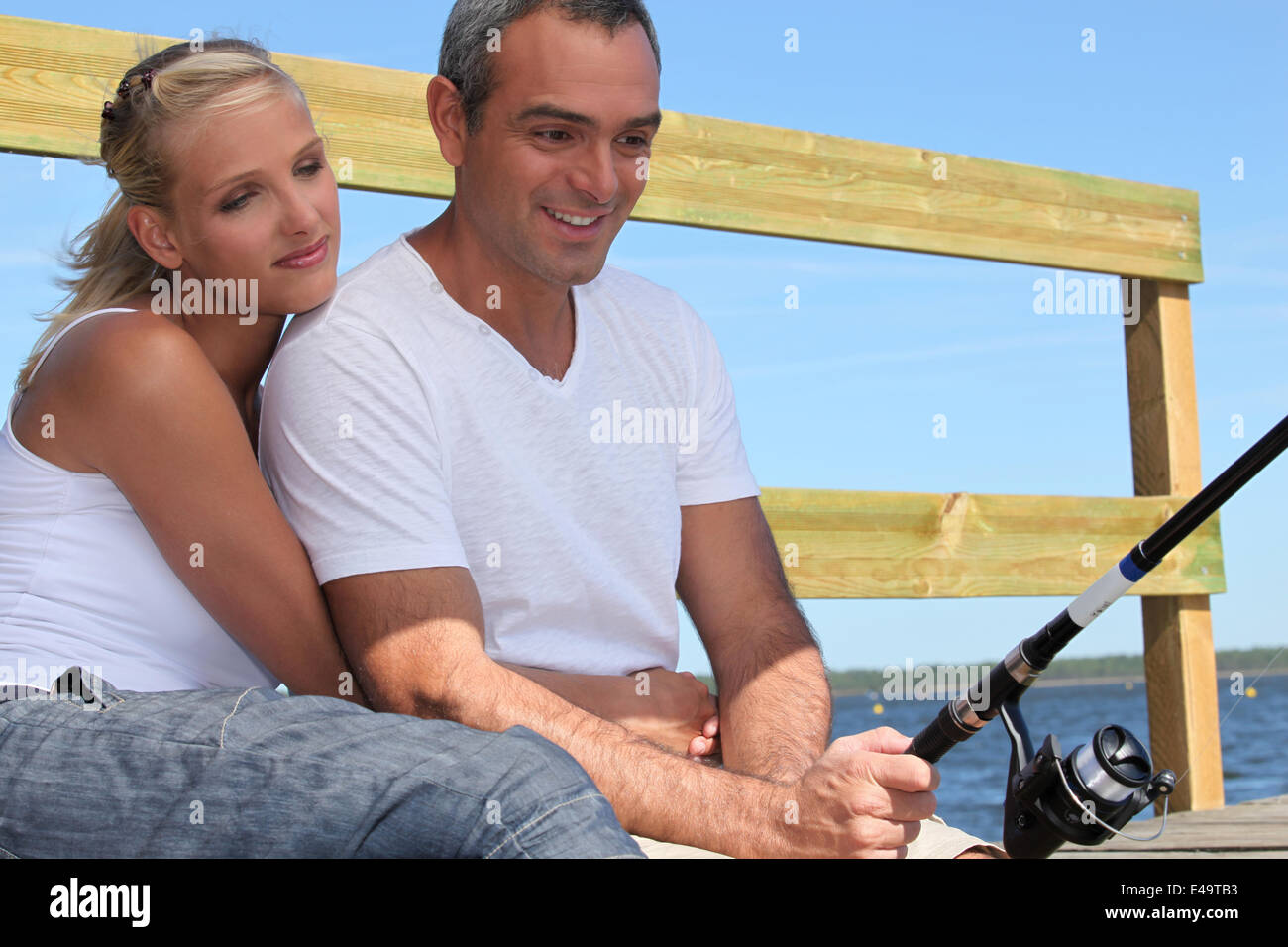 Fishing rod reel sunshine coast hi-res stock photography and images - Alamy
