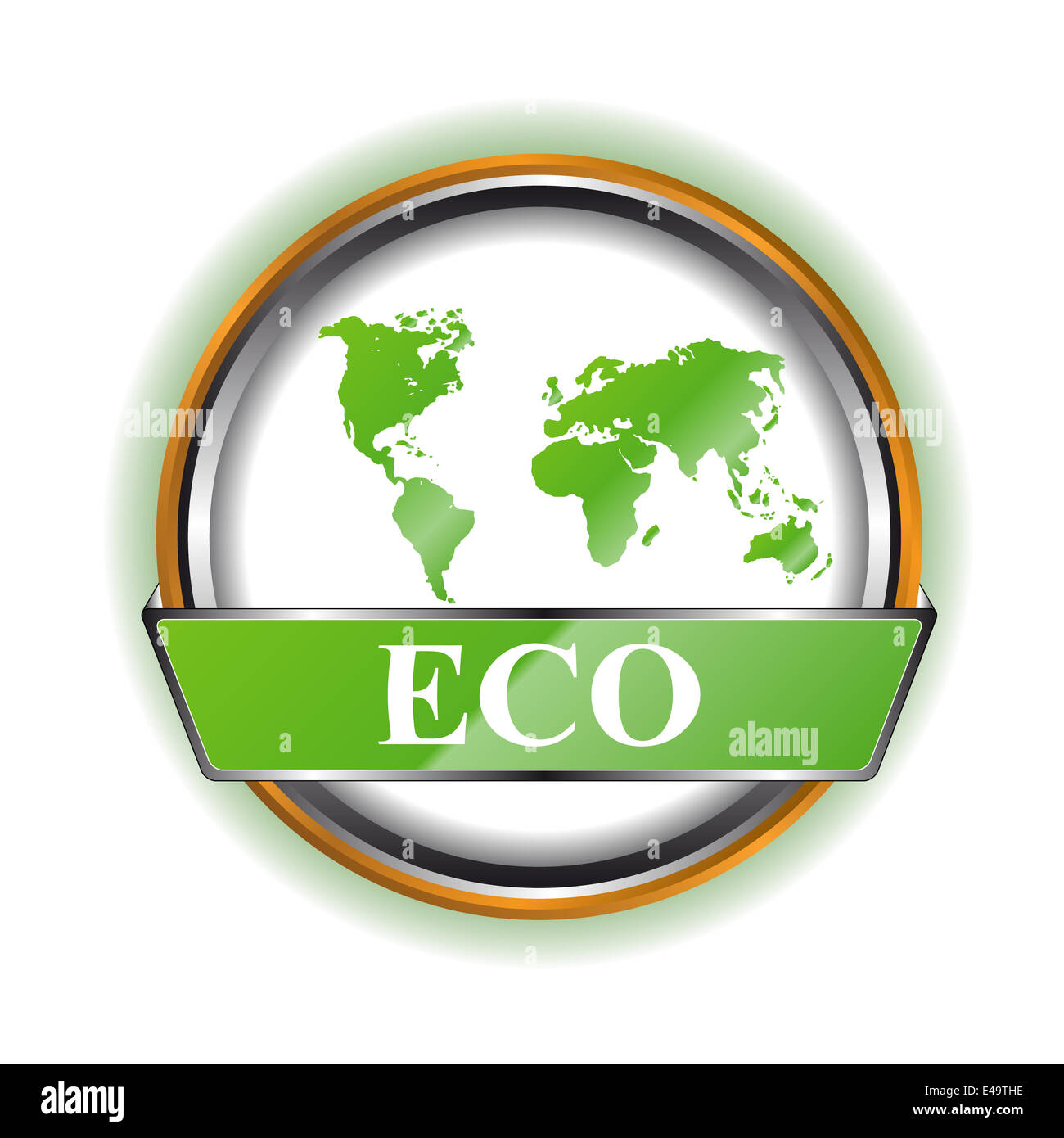 Eco icon hi-res stock photography and images - Alamy