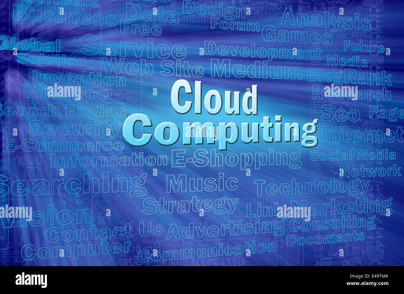Cloud computing concept Stock Photo - Alamy
