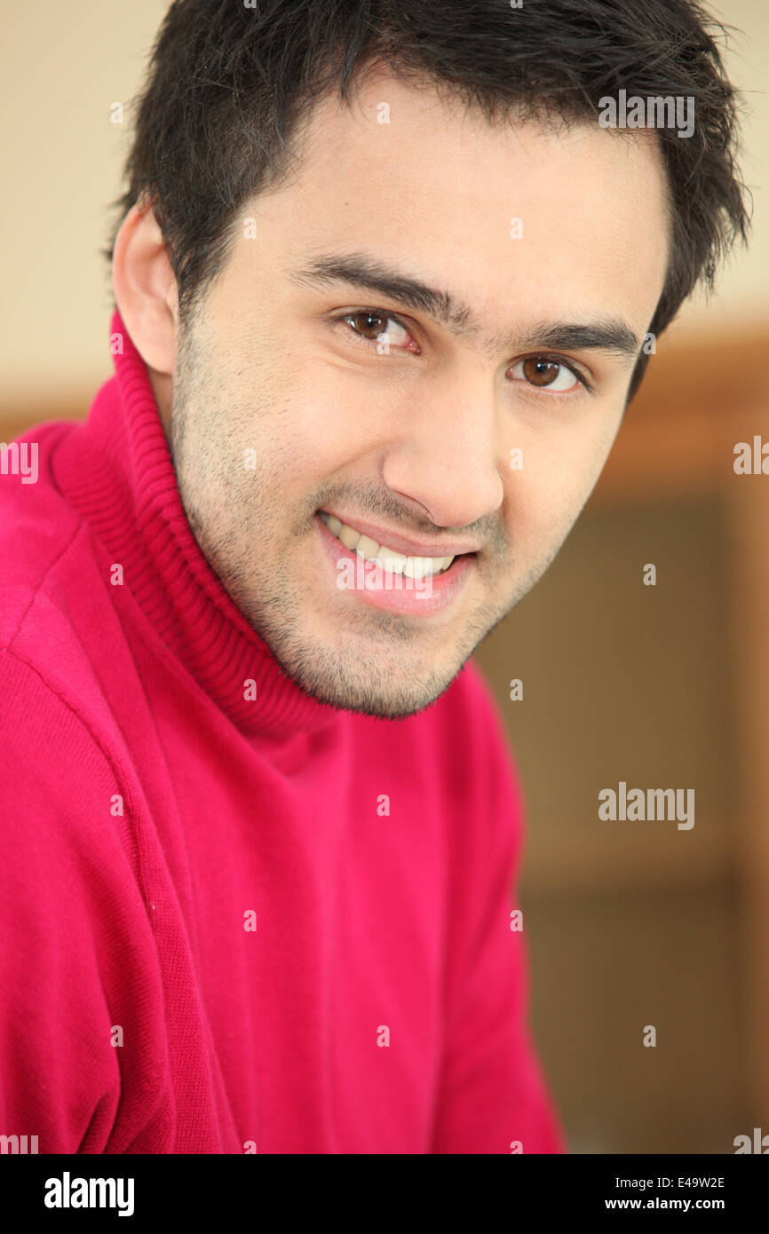 Portrait of a young man Stock Photo - Alamy