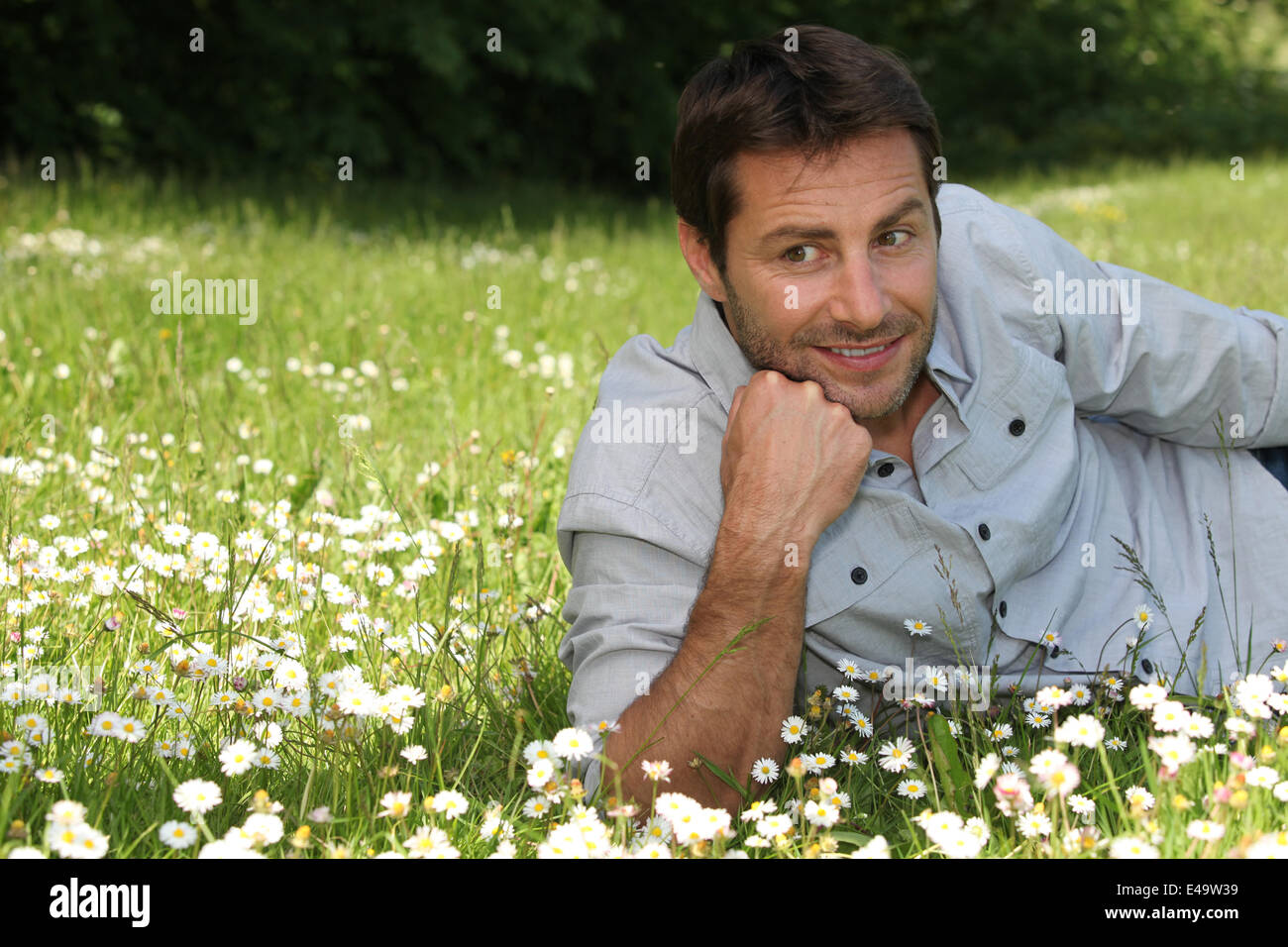 Chin forehead hi-res stock photography and images - Alamy