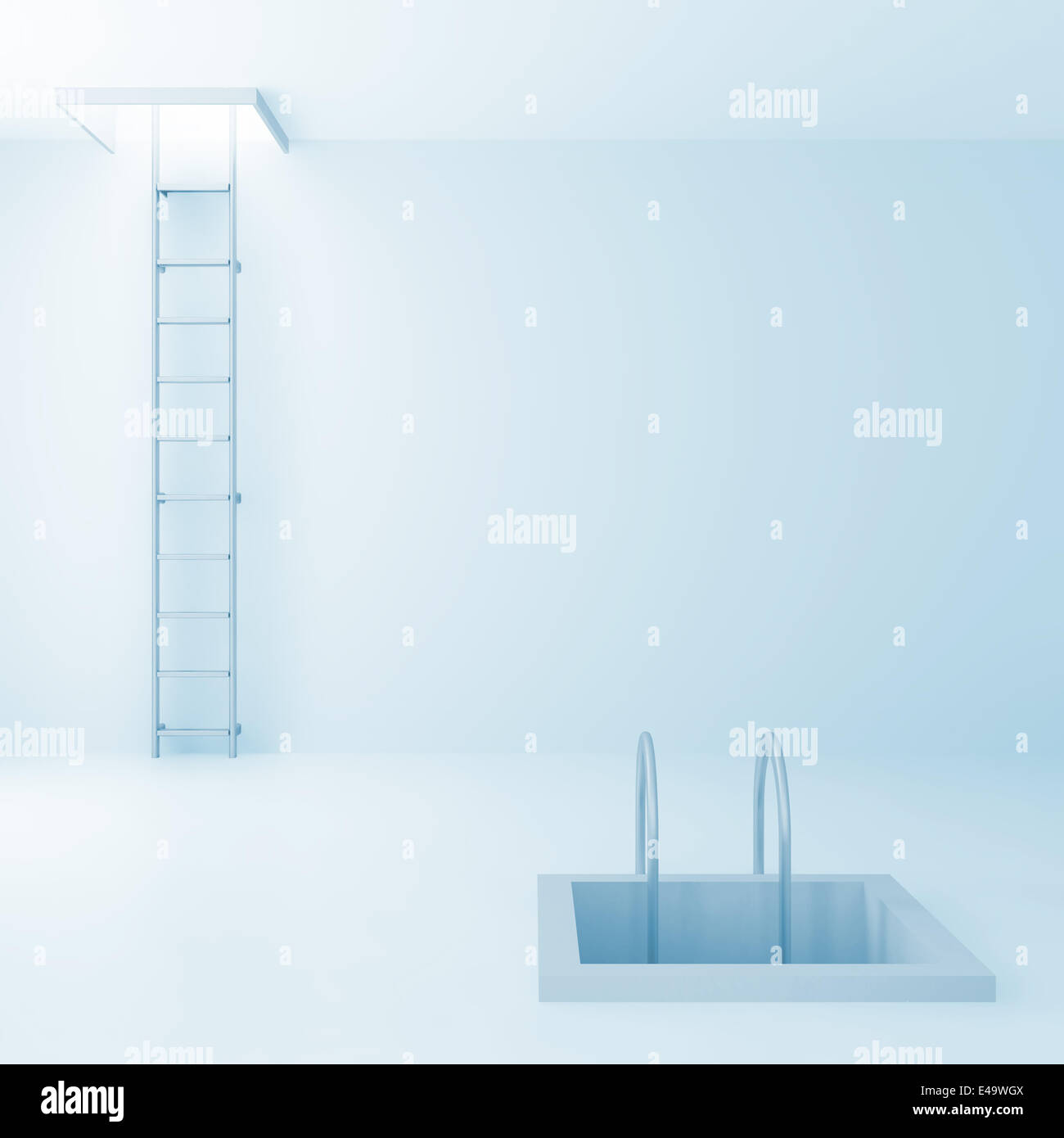 Tall ladders hi-res stock photography and images - Alamy