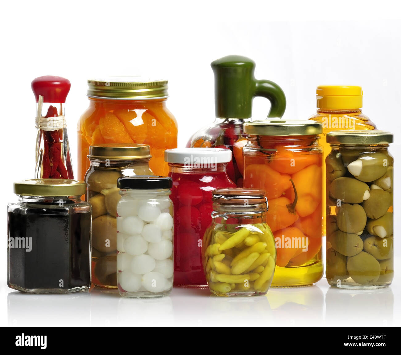 Jars of preserved fruit hi-res stock photography and images - Alamy