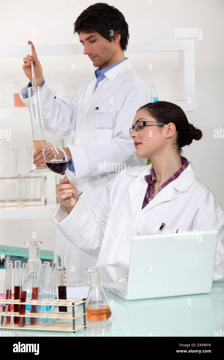 Science of wine hi-res stock photography and images - Alamy