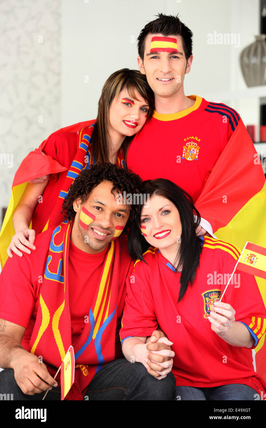 Spanish female team hi-res stock photography and images - Alamy