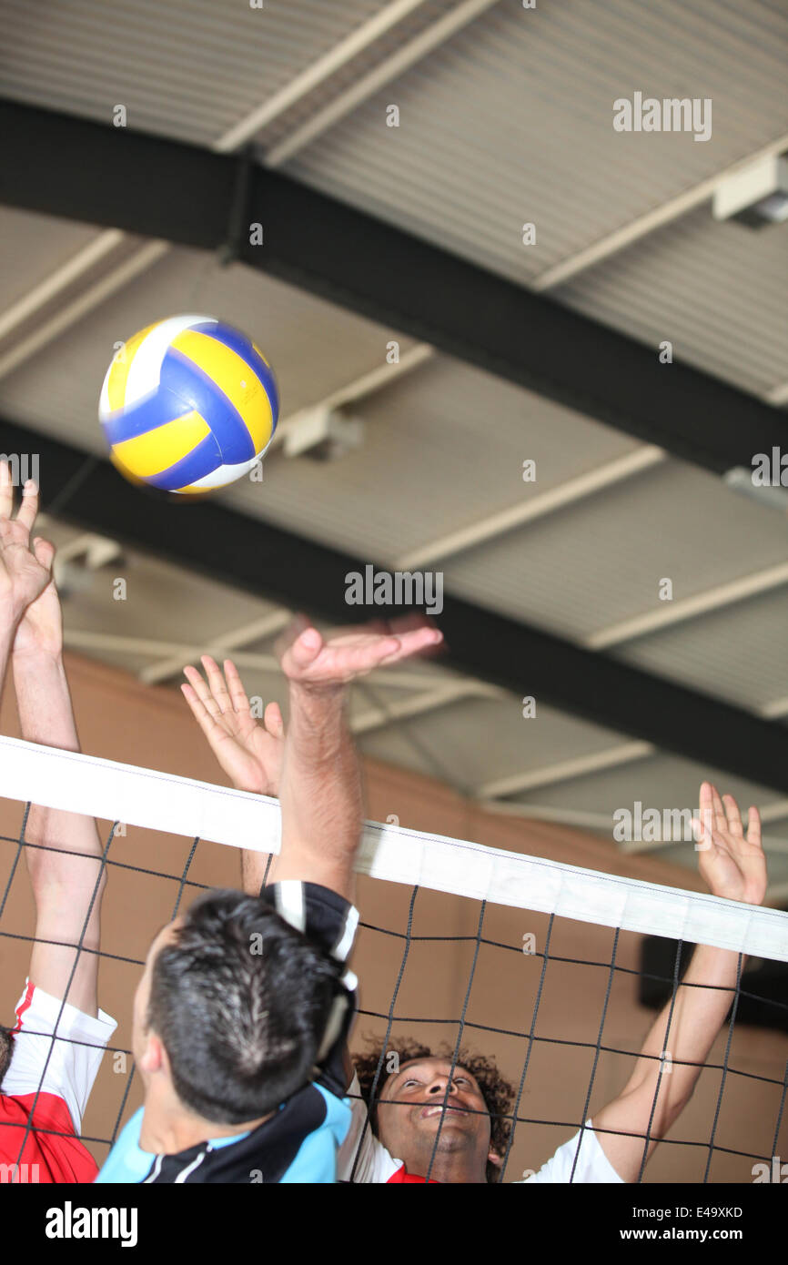 Volleyball game players hi-res stock photography and images - Alamy
