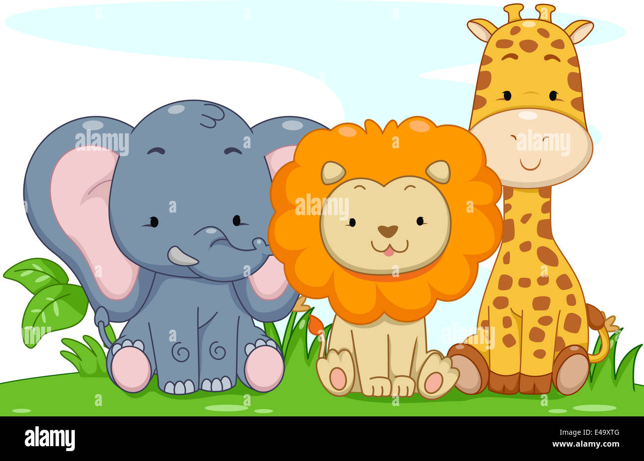 Baby Safari Cartoon