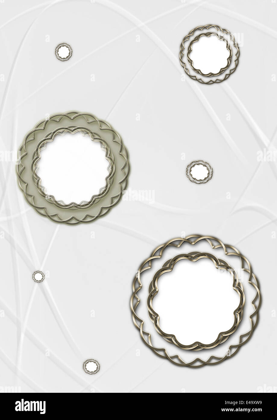 white background with frames Stock Photo - Alamy