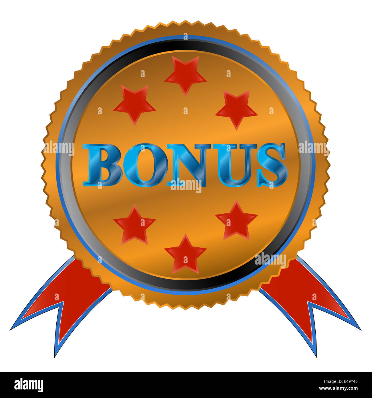 Unique bonus icon Stock Photo - Alamy