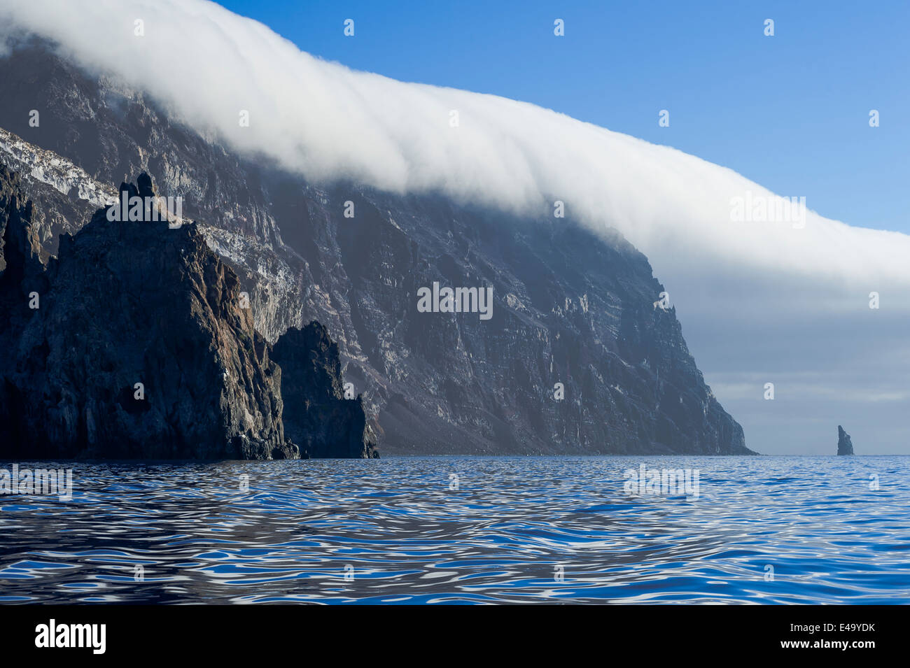 Mexico, Guadalupe, view to cliff line Stock Photo - Alamy