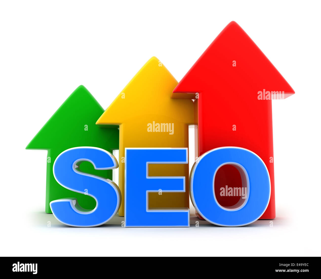 Search engine optimization symbol (done in 3d Stock Photo - Alamy