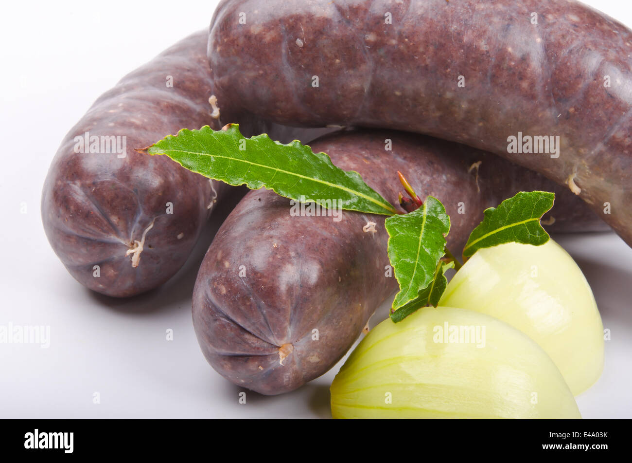 Krupniok blood sausage hi-res stock photography and images - Alamy
