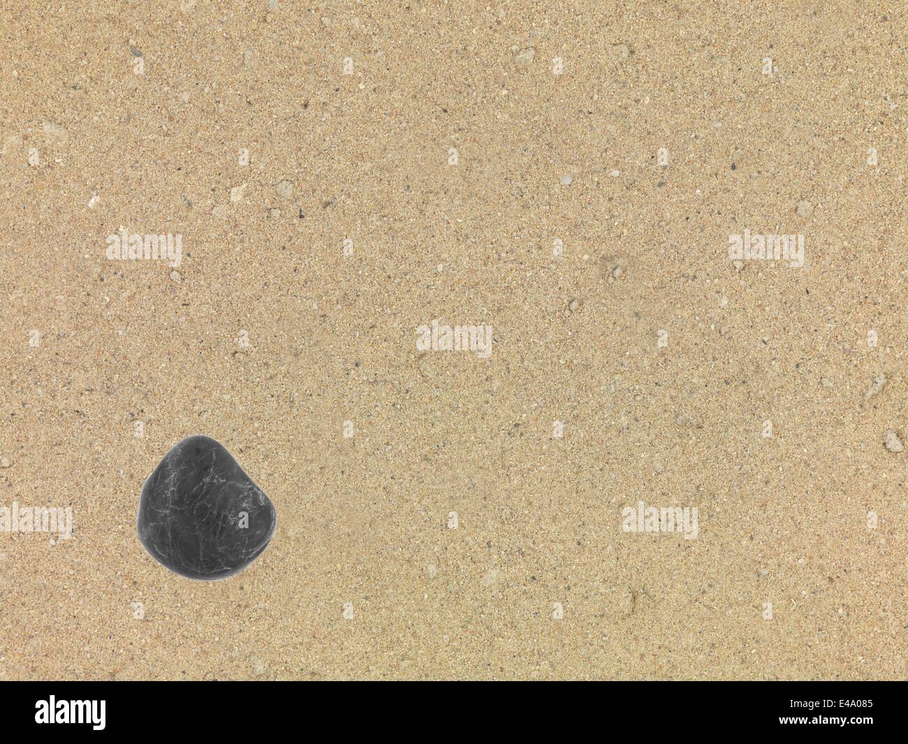 A conceptual image of items in beach sand Stock Photo - Alamy