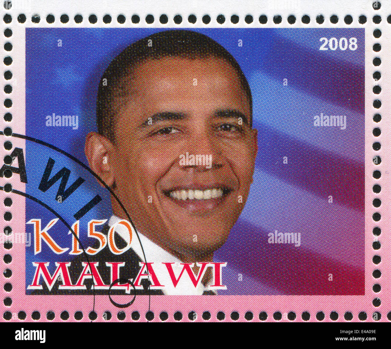 Us stamp obama hi-res stock photography and images - Alamy
