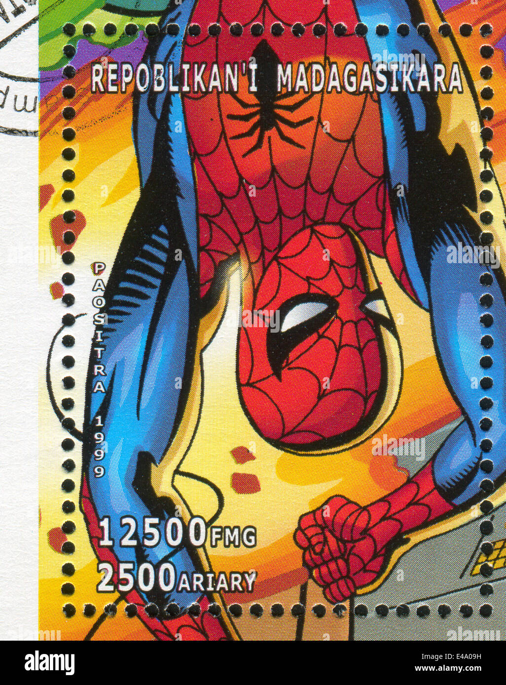 Spiderman web cartoon hi-res stock photography and images - Alamy