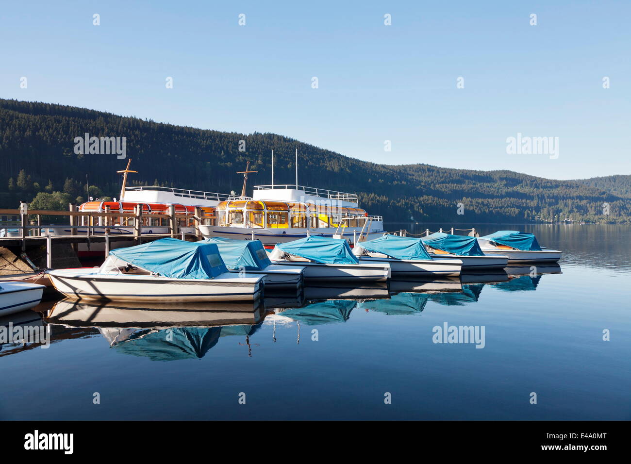 Titisee Lake, Titisee-Neustadt, Black Forest, Baden Wurttemberg ...
