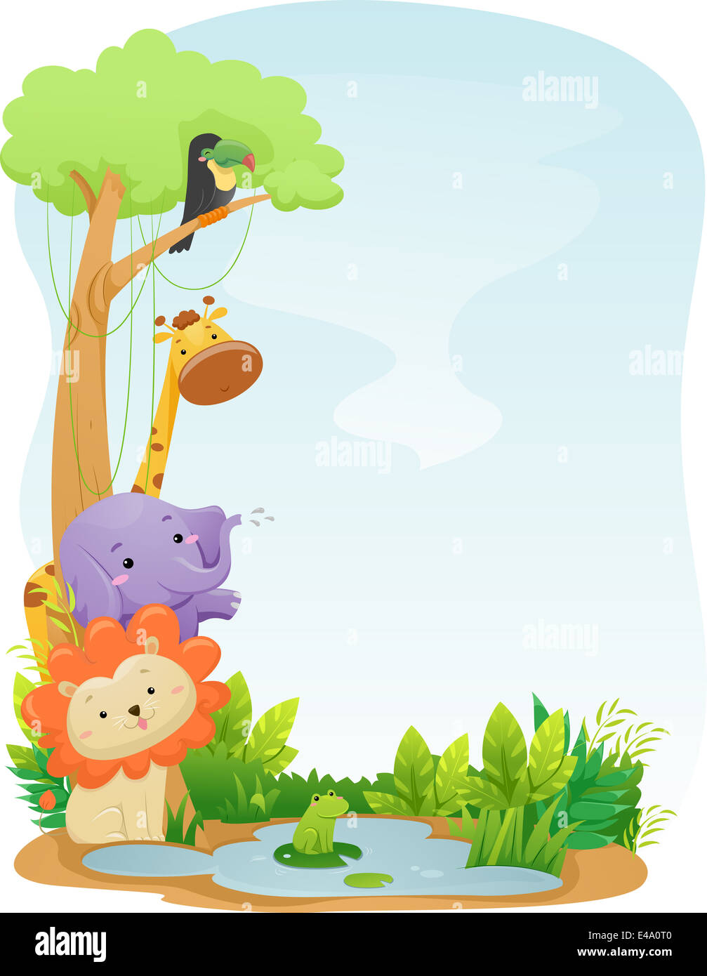 Safari Background Clipart