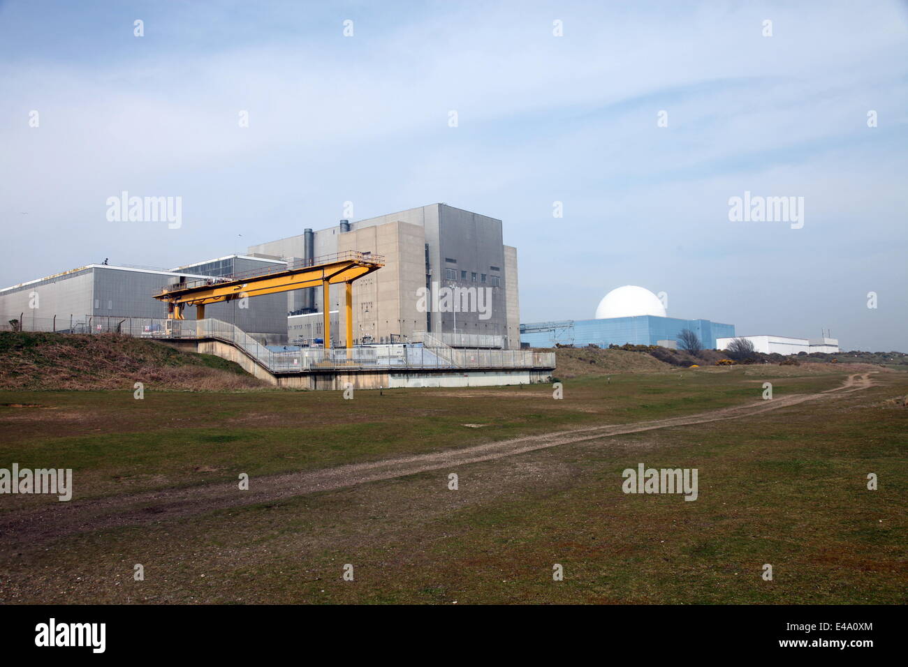 Sizewell Nuclear Power Station, Suffolk, England, United Kingdom ...