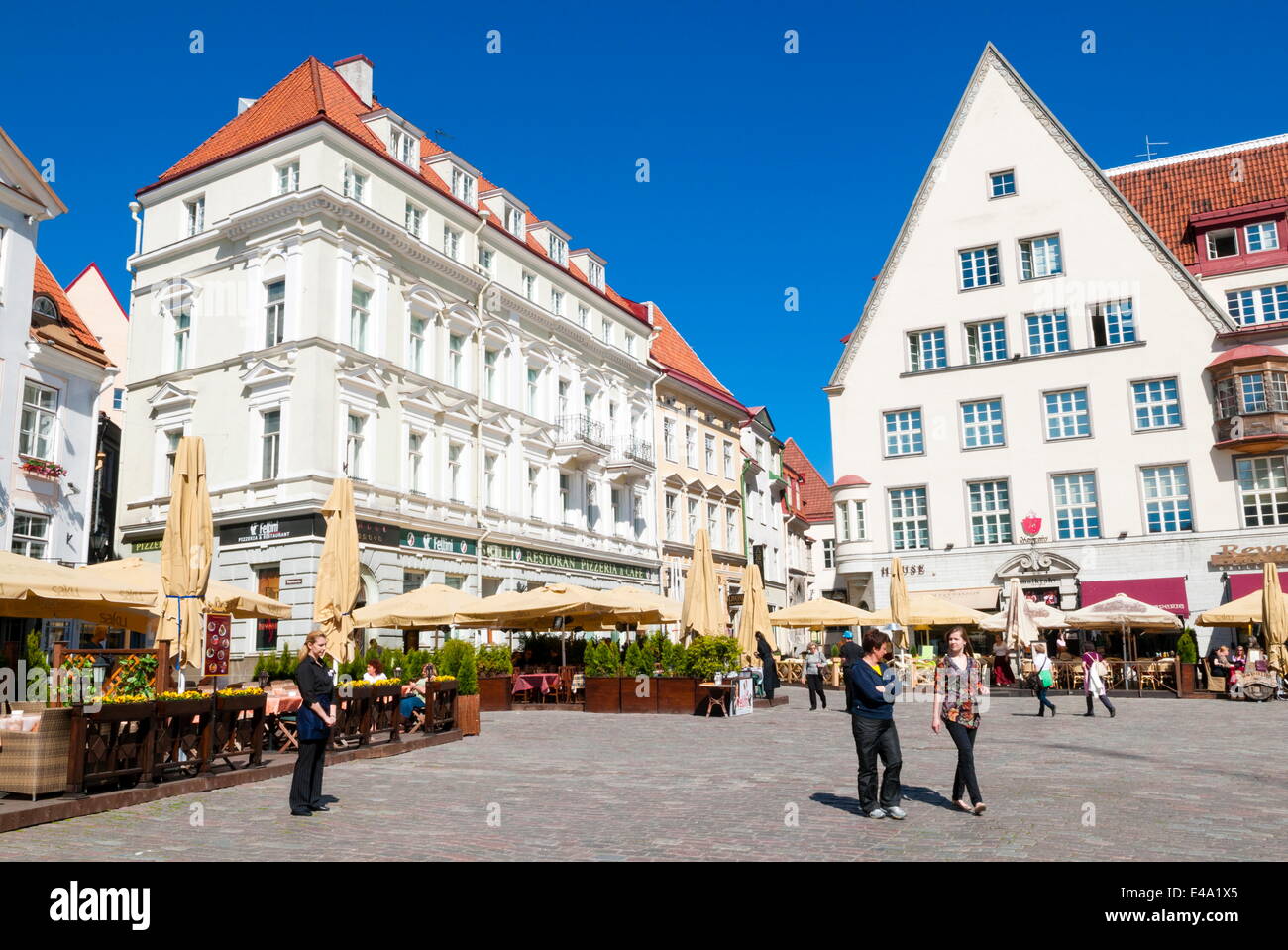 Raekoja Plats (Town Hall Square), Old Town of Tallinn, UNESCO World ...